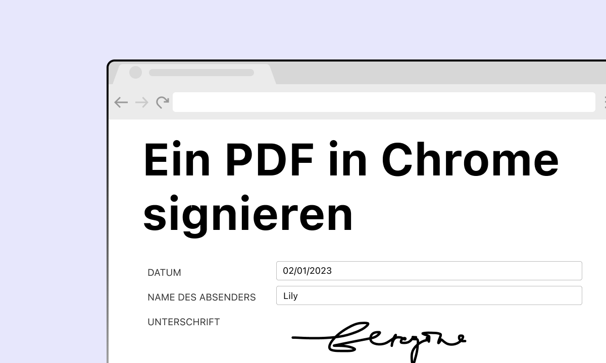 So signieren Sie ein PDF in Chrome [4 kostenlose und einfache Wege]