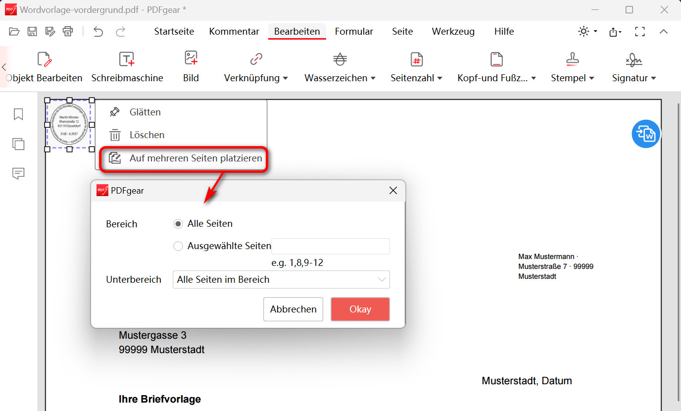 So überlagern Sie PDFs mit detaillierten Anleitungen für Online- und ...
