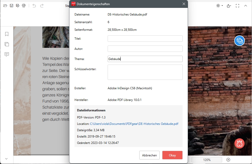 PDF-Metadaten bearbeiten – auslesen, ändern & löschen leicht gemacht