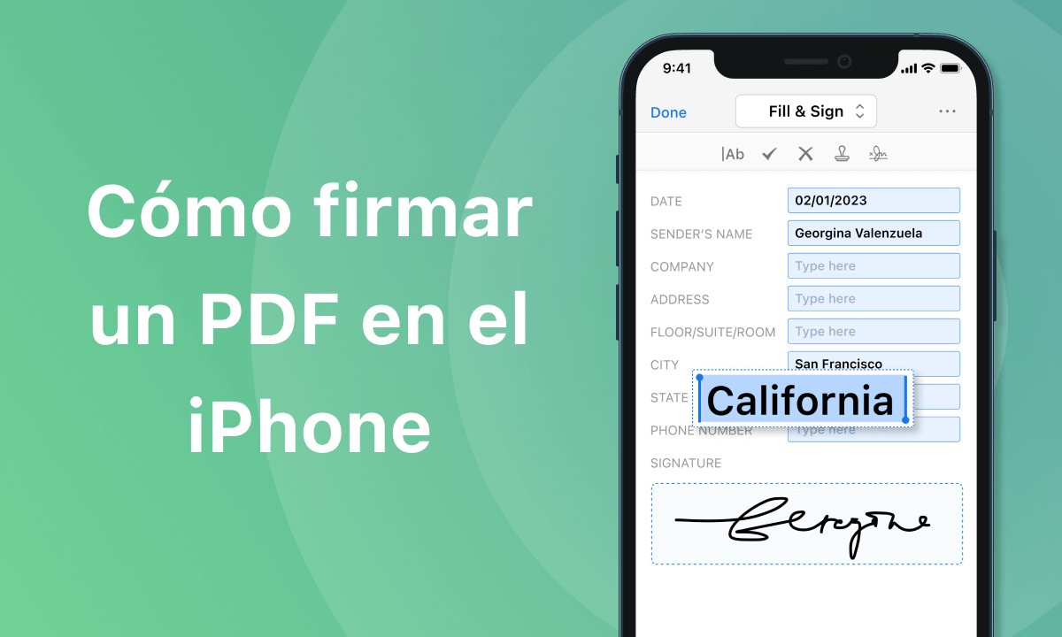 Cómo firmar pdf con iphone de manera segura y gratuita