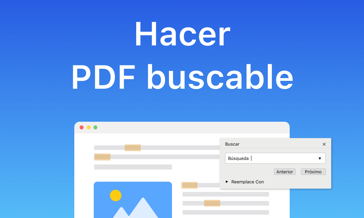 Cómo hacer que un PDF sea buscable con/sin Adobe