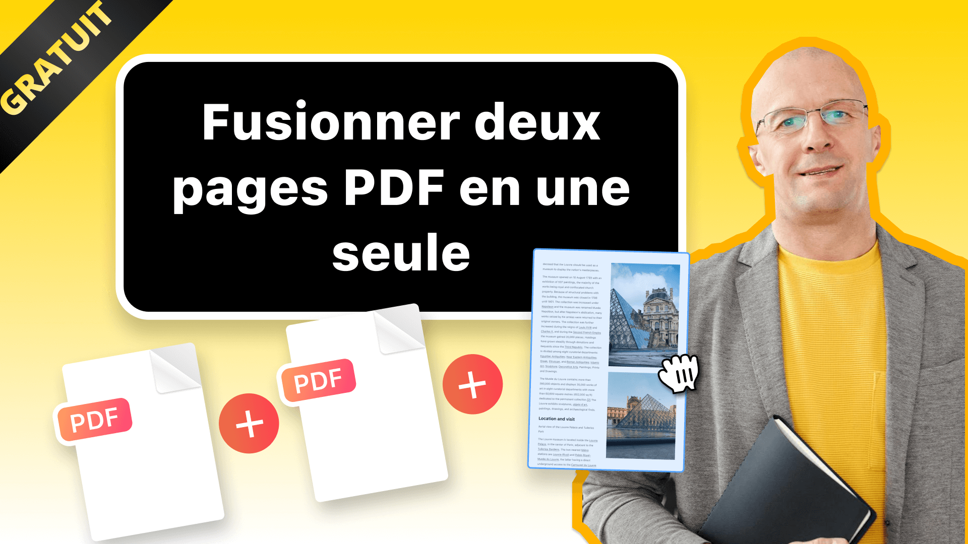 Comment fusionner plusieurs pages PDF en une seule page