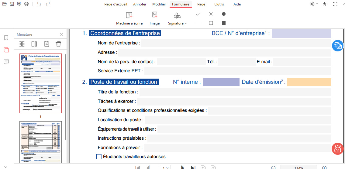 Remplir Pdf Remplissez Les Formulaires PDF | Remplisseur PDF Gratuit