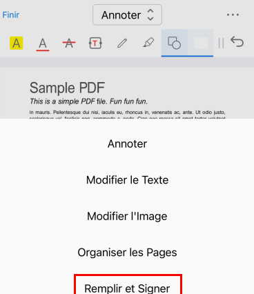 Comment signer un PDF sur iPhone gratuitement