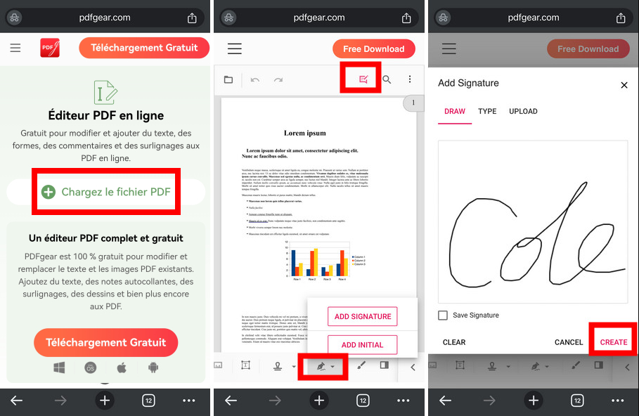 Comment signer un PDF sur iPhone gratuitement