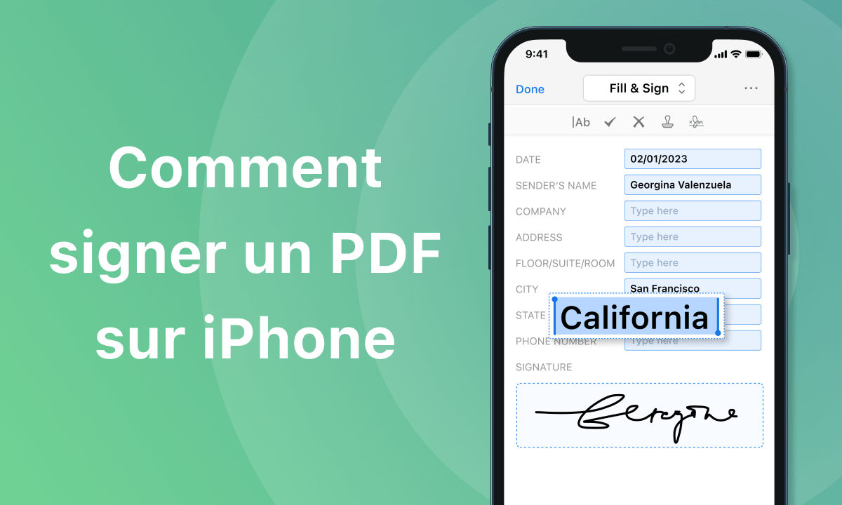 Comment signer un PDF sur iPhone gratuitement