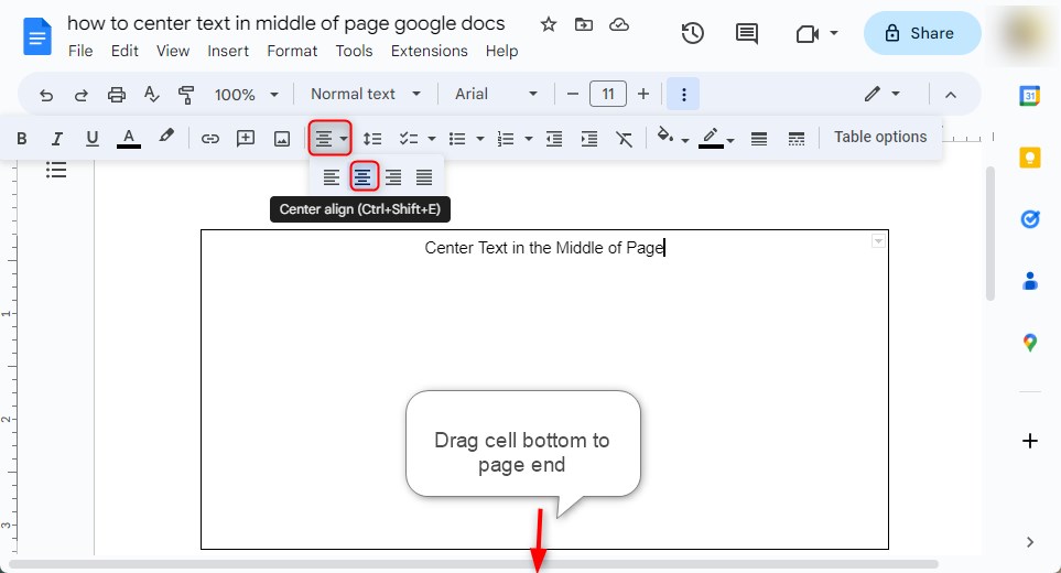 How To Center Text In Google Docs The Full Guide