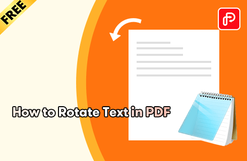 2 Simple Methods to Rotate Text in PDF