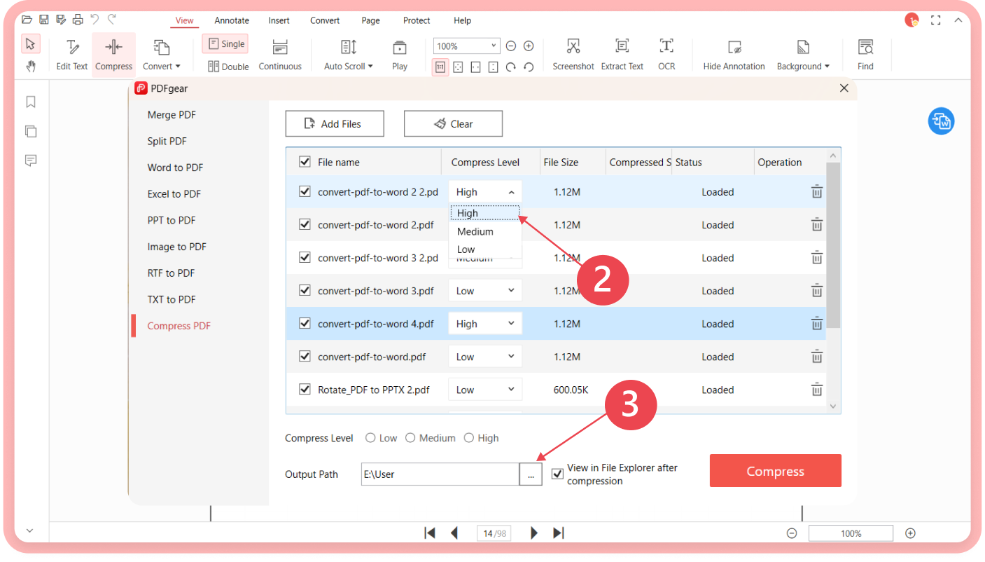 Batch PDF Converter Compressor Editor PDFgear Free Download Batch PDF Converter Compressor Editor PDFgear Free Download
