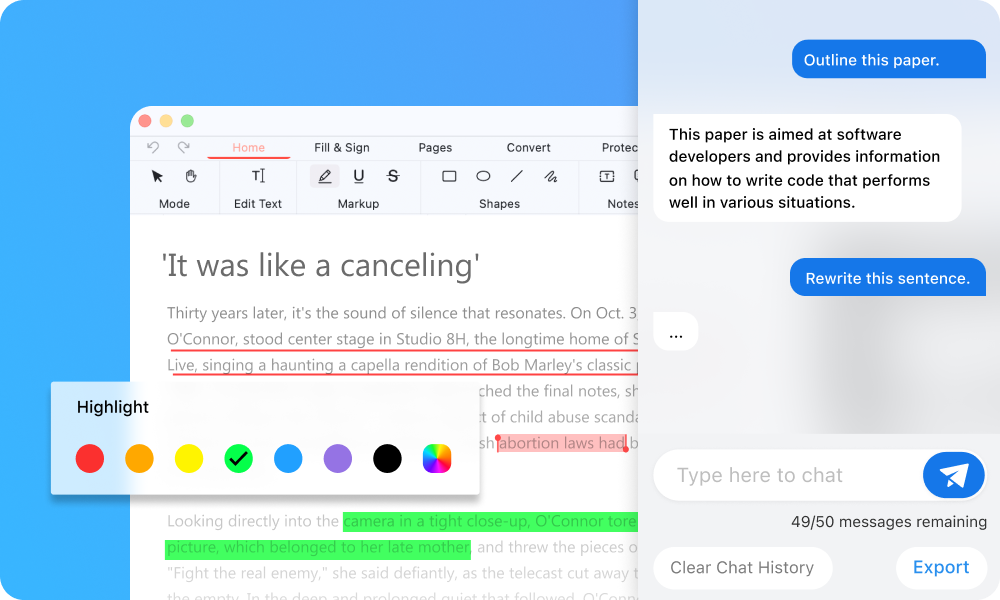 Chat PDF with PDFgear Chatbot AI Assistant | PDFgear Chat PDF with PDFgear Chatbot AI Assistant | PDFgear