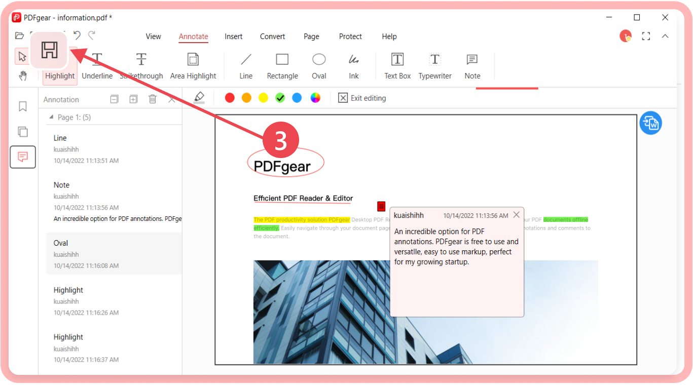 Edit And View PDF Files PDFgear Software