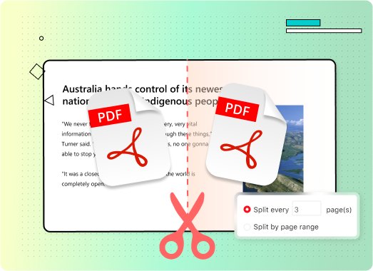 Separate PDF Pages Into Multiple Files PDFgear Software