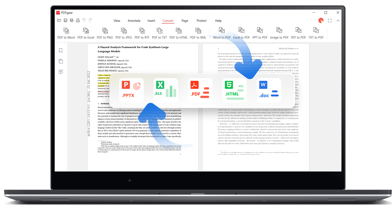 PDFgear PDF PDFgear PDF