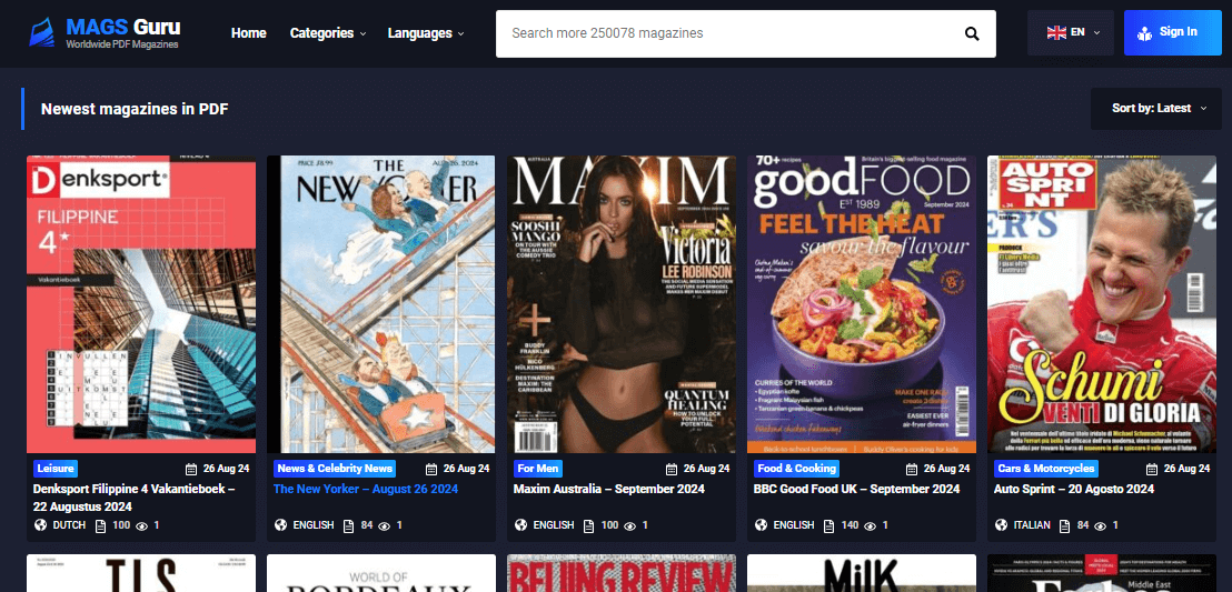 5 Best Free Magazine Download Websites