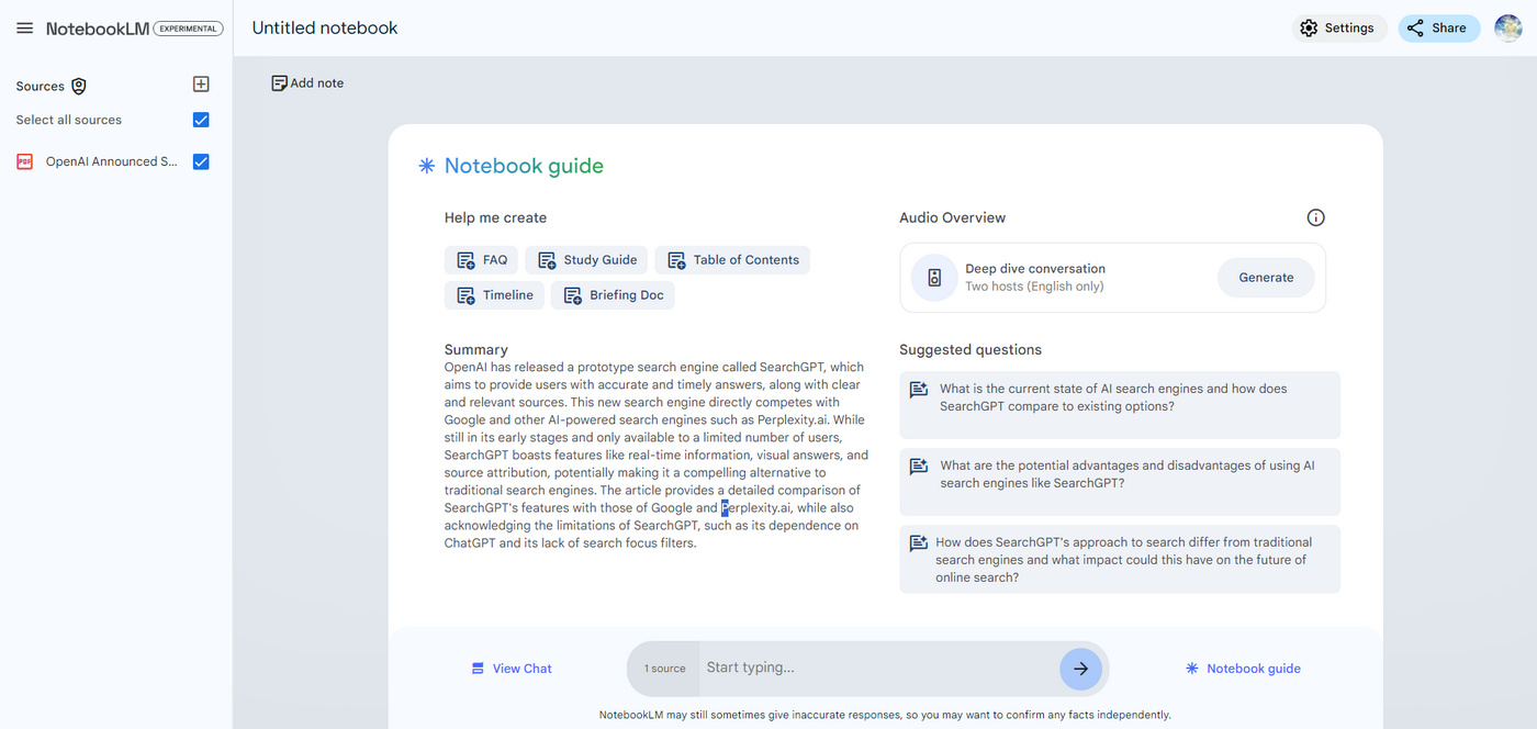 Google NotebookLM: Review & How to Use