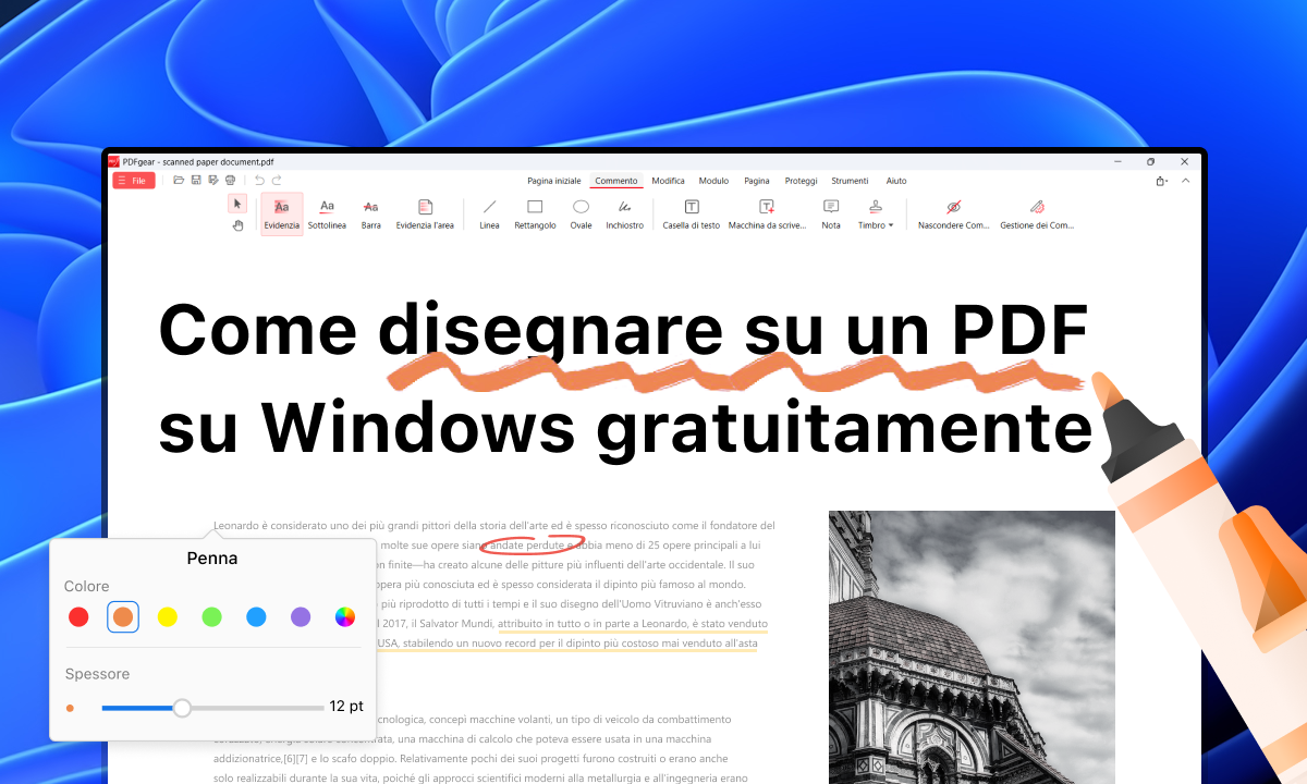 Come disegnare su un PDF su Windows gratuitamente