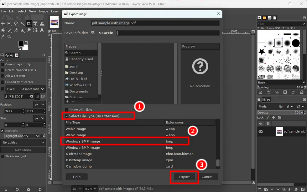 The Simplest Methods on How to Convert a PDF to BMP