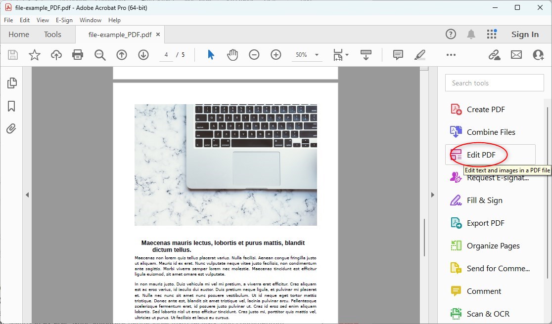 How to Resize a PDF Image without Quality Loss