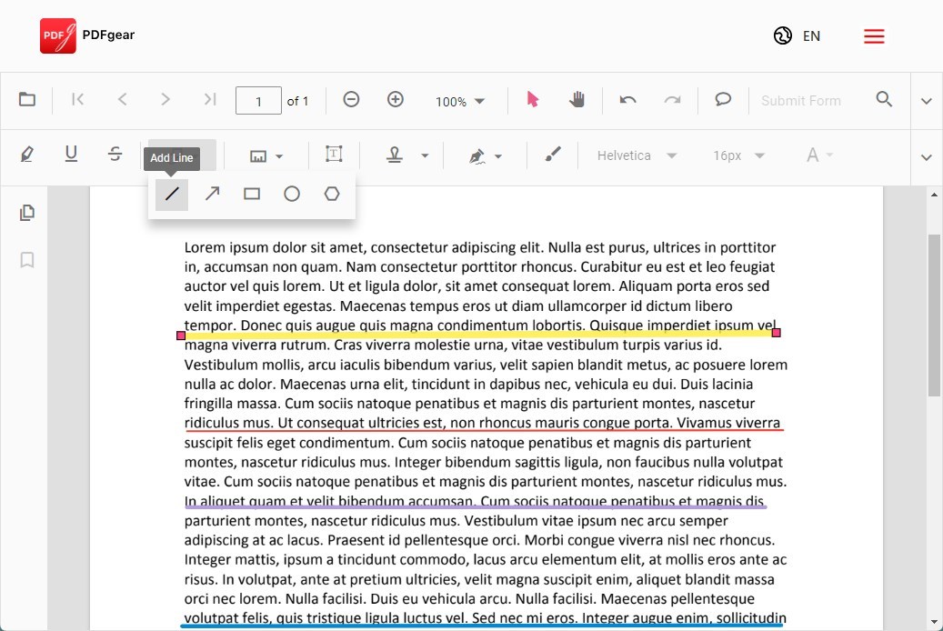 4 Ways on How to Draw a Line in PDF