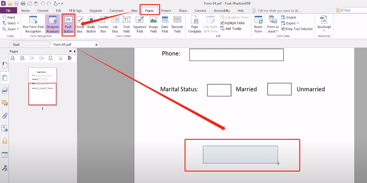 How to Add a Submit Button to a PDF Form