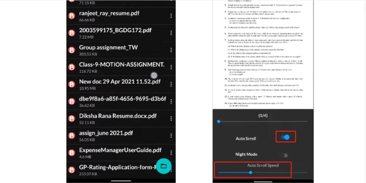 How to Auto Scroll PDF on While Reading [Computer and Mobile]