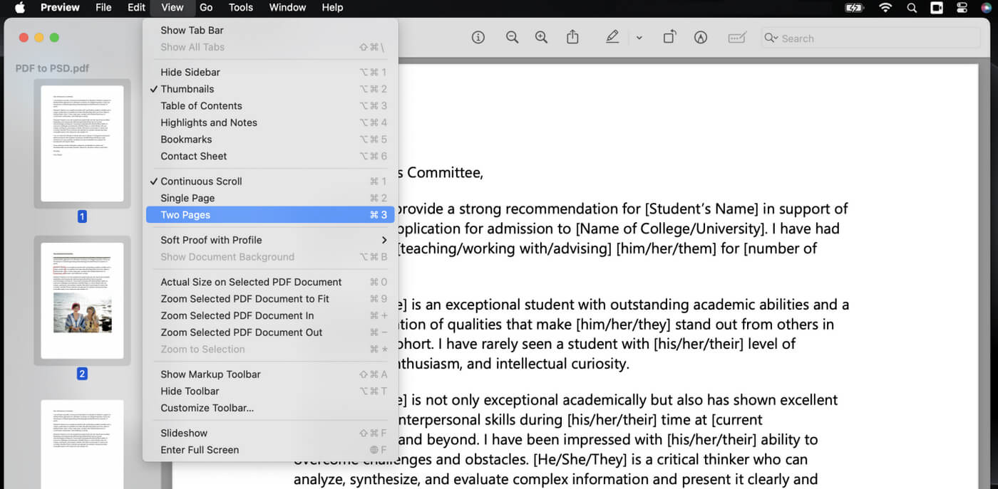 How to View PDF Pages Side by Side [Windows & Mac]