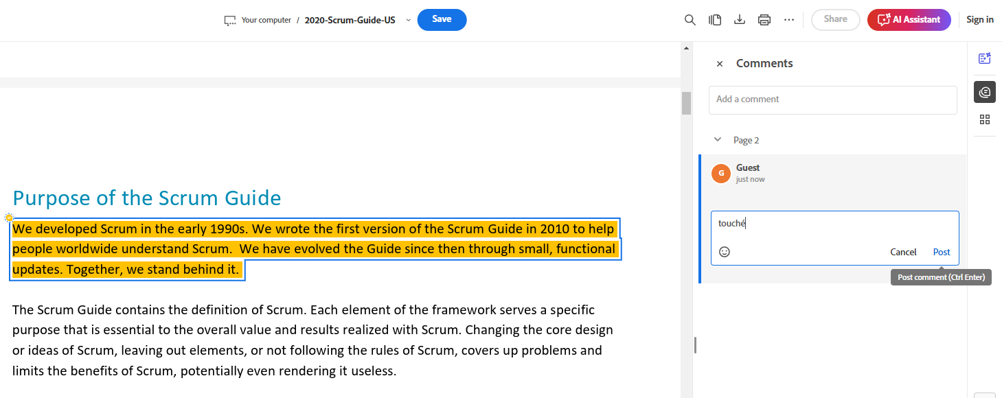 How to Annotate a PDF in Chrome for Free
