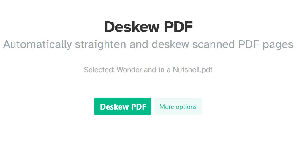 How to Deskew PDF [4 Easy Ways]
