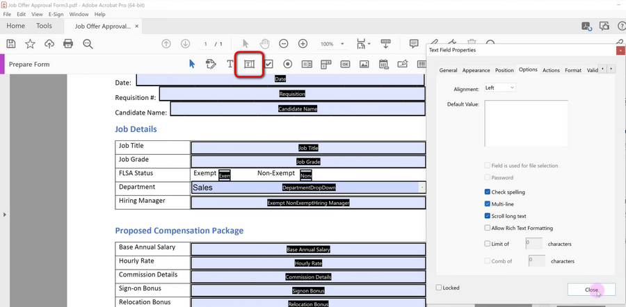 How To Add Fillable Text Box In PDF With Without Adobe 