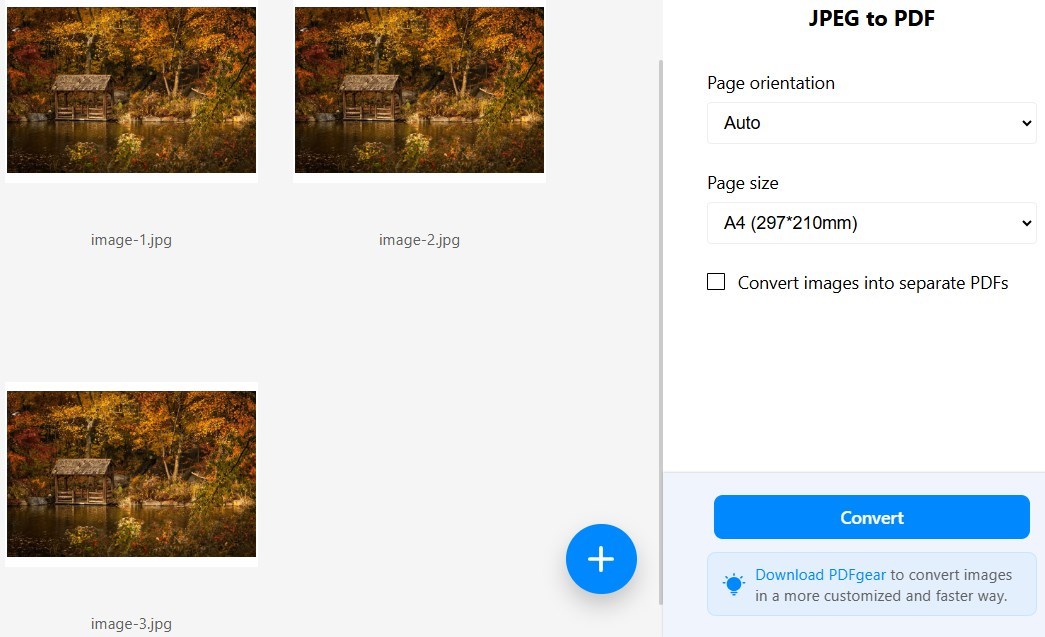 Como Juntar JPEGs em um único PDF gratuitamente