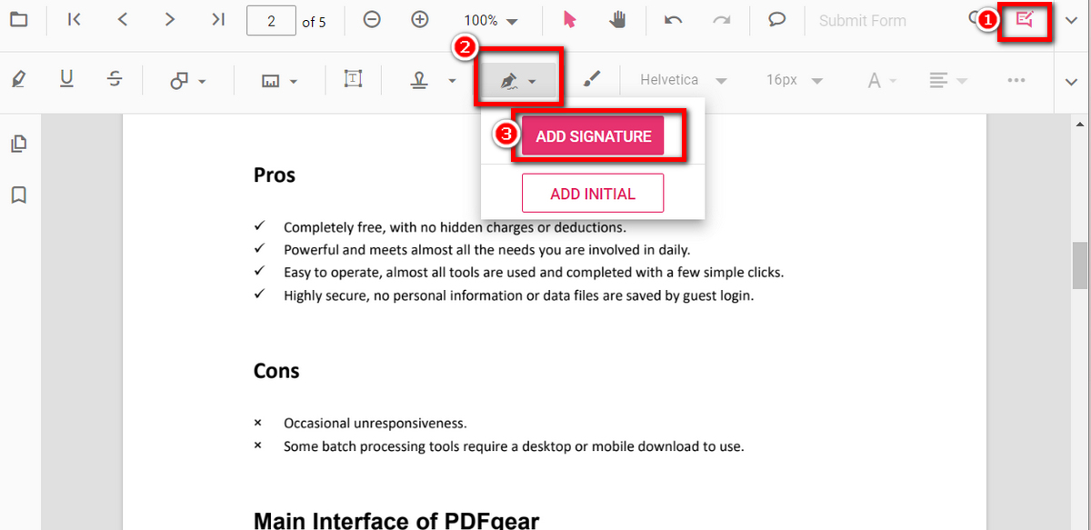 How to Add a Signature Image in a PDF