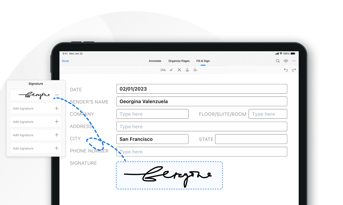 How to Sign PDF on iPad for Free