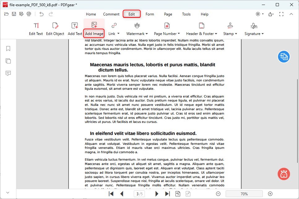How to Edit or Add PDF Image | User Guide
